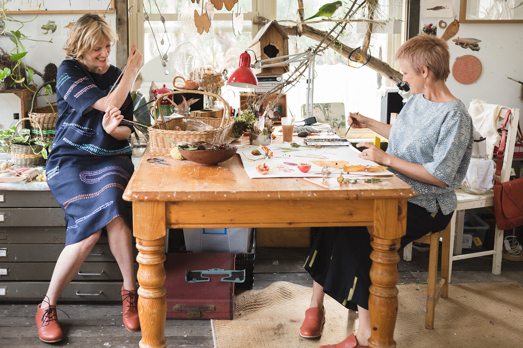In Conversation: Kate and Clare James, Sisters and Artists – Nancybird
