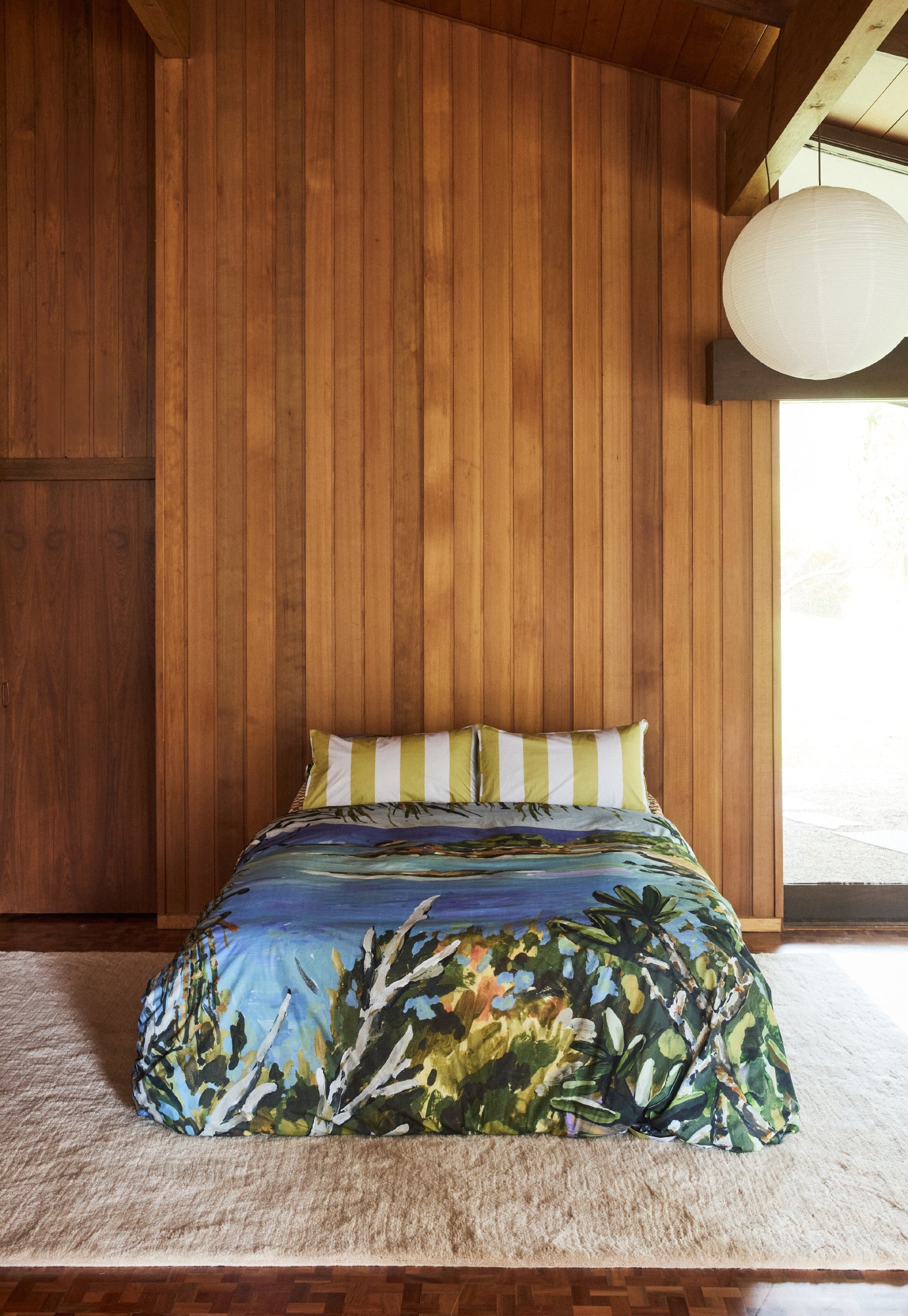 Organic Cotton Quilt Cover - Diggers Island